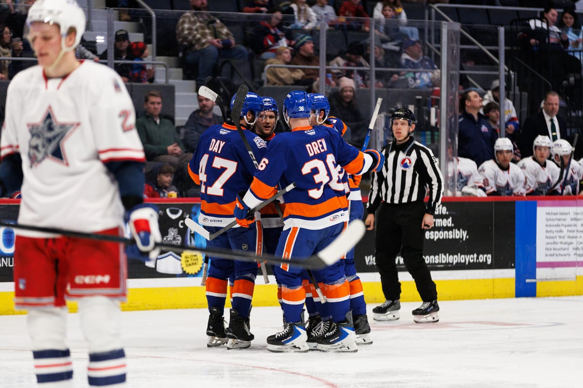 Wolf Pack Shut Out by Islanders 4-0 in 2025 Season Finale - BVM Sports