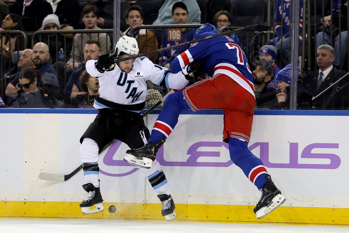 Rangers Fall to Utah in OT, Shesterkin Injured in Tough Battle - BVM Sports