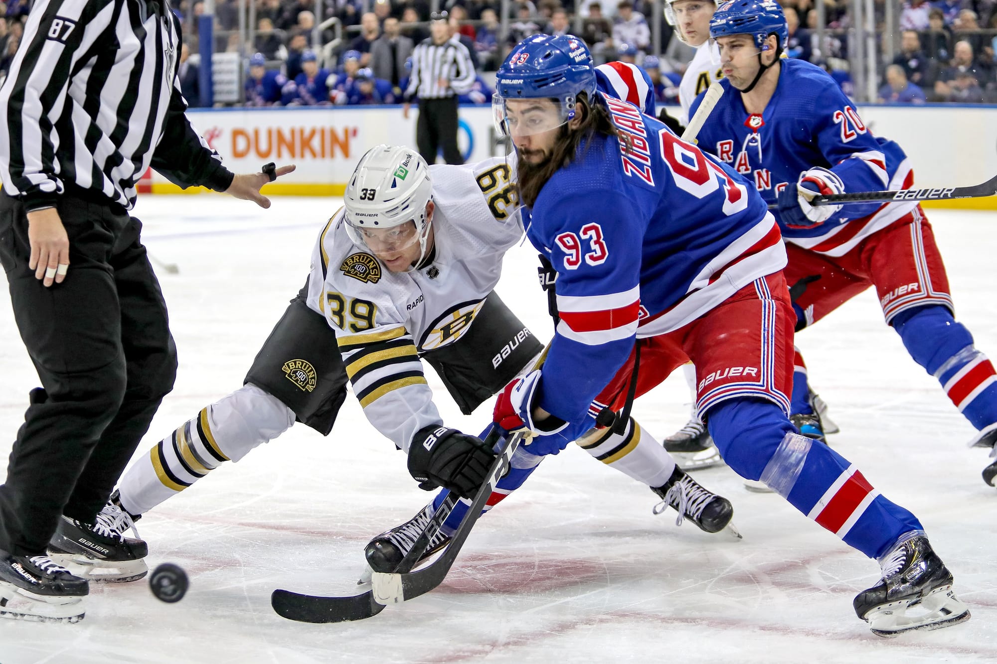 Preseason Game #6: New York Rangers vs. Boston Bruins Open Thread