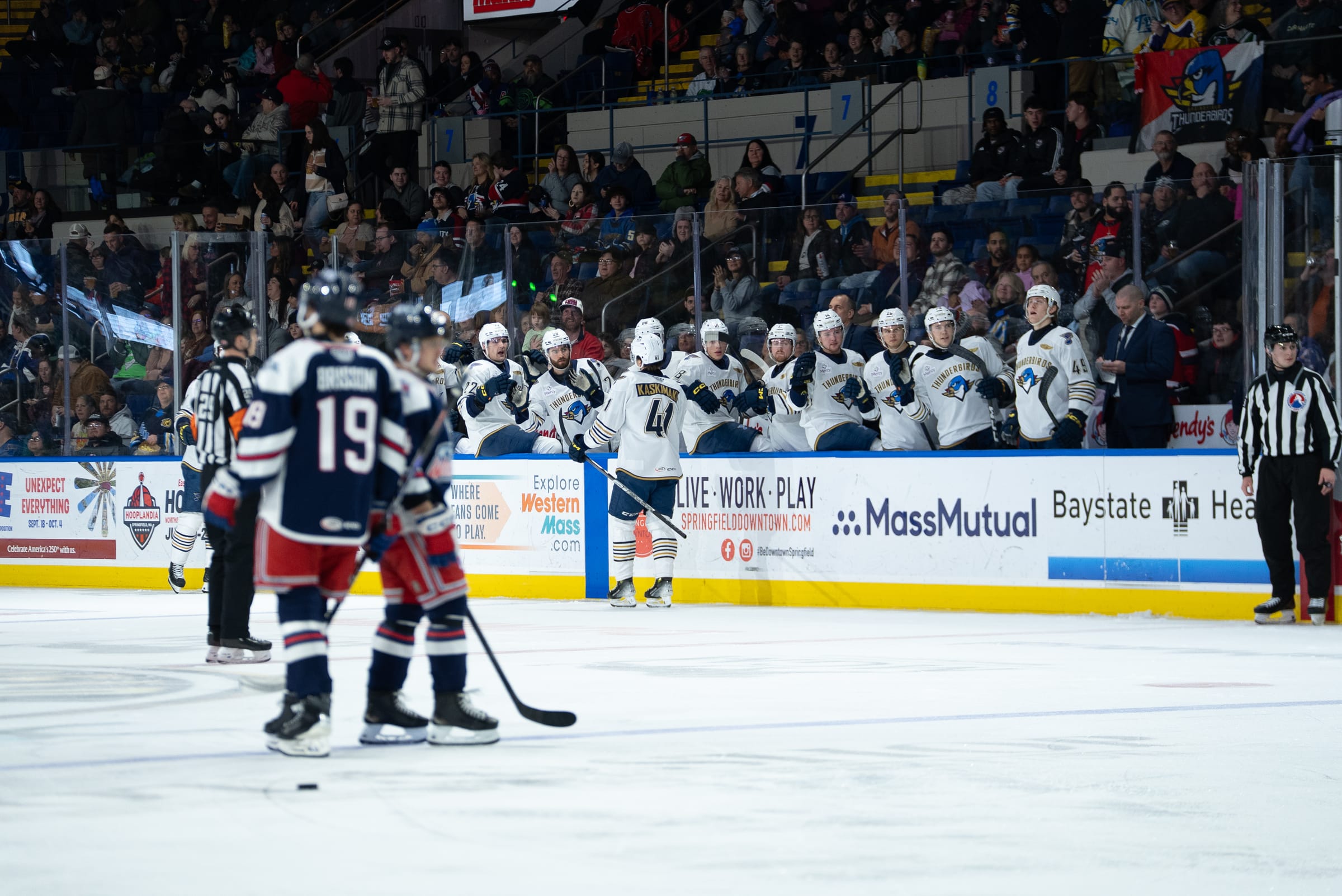 Wolf Pack Drop Wild Game to Thunderbirds 7-4