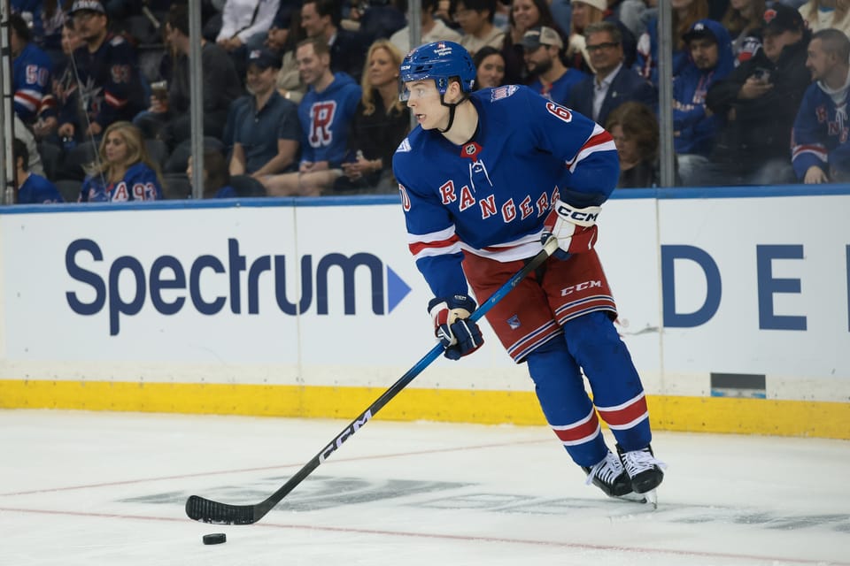 Rangers Assign Gabe Perreault and Scott Morrow to Hartford